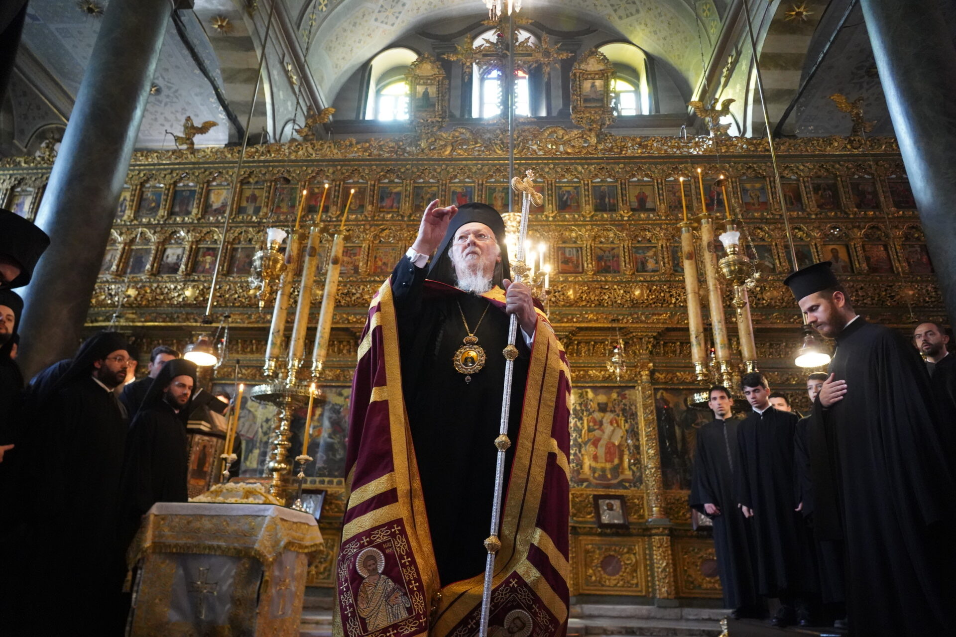 Ecumenical Patriarch Bartholomew celebrated his name's day - Pisidia