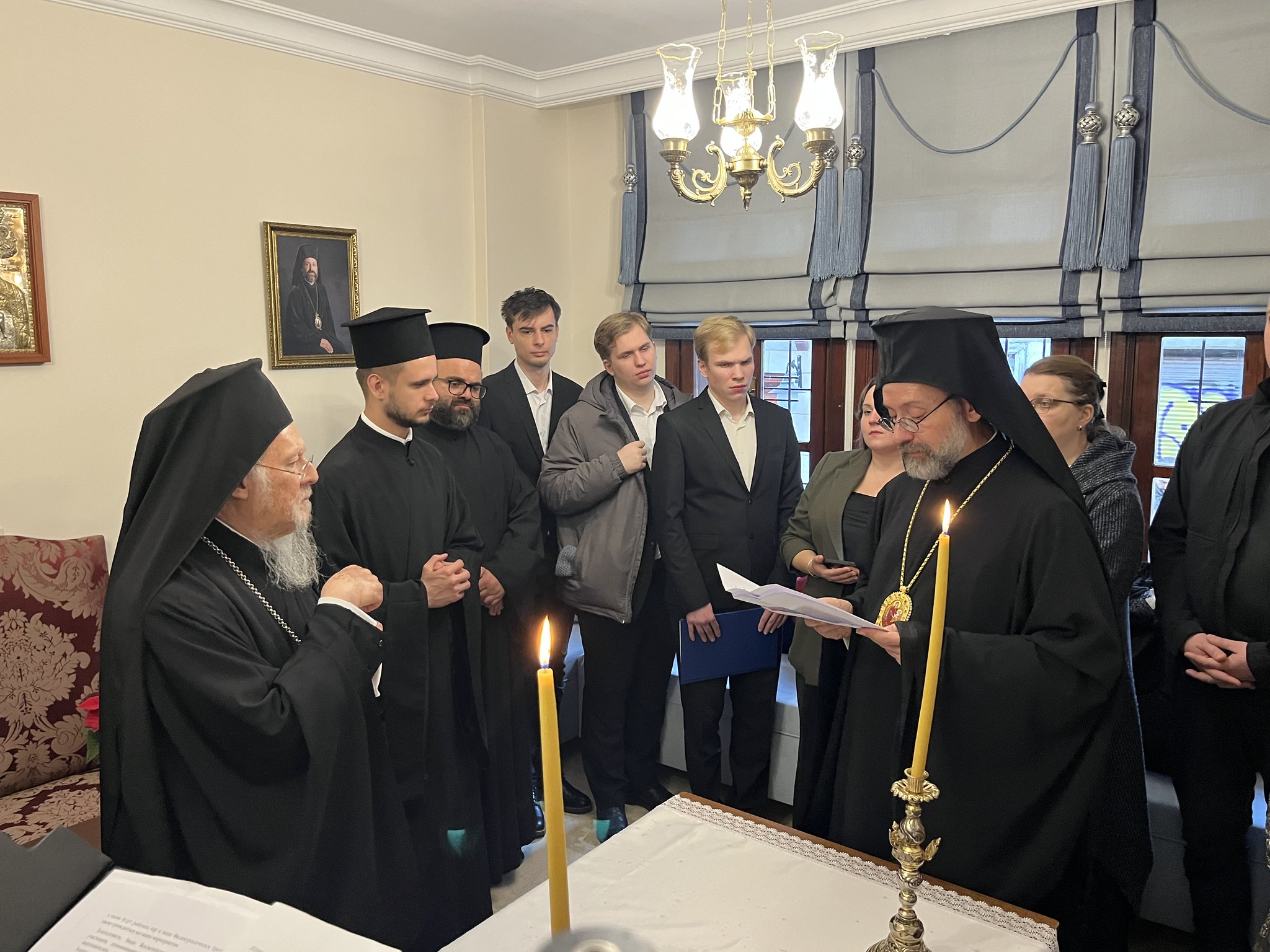 GREETINGS TO HIS ALL-HOLINESS THE ECUMENICAL PATRIARCH BARTHOLOMEW BY ...